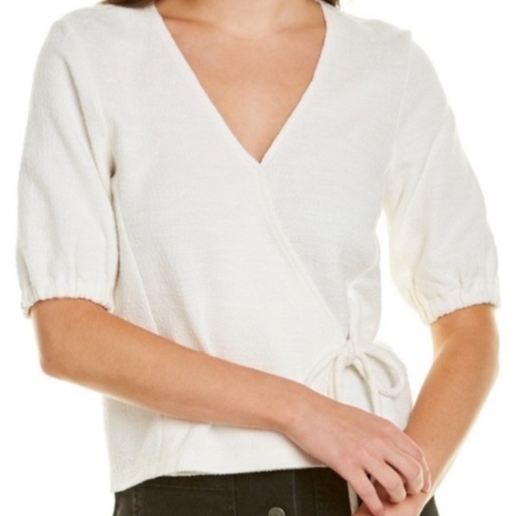 Madewell | Tops | Madewell Wrap Top | Poshmark